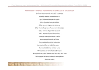 Plan de desarollo de Huaka Takaynamo Trujillo Perú | PDF