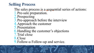 RM 1 module on introduction to sales management | PPT