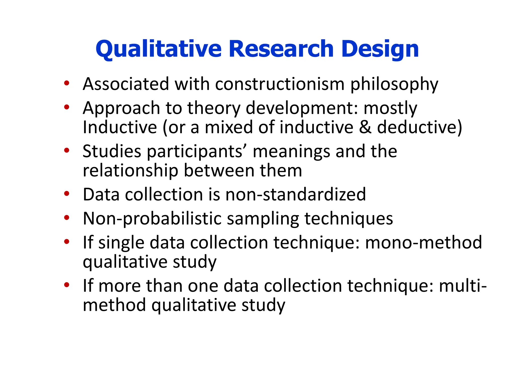 Chapter Five: Reserach Design | PPT