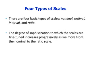 Chapter 8: Measurement and Sampling | PPT