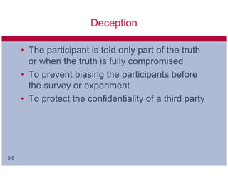 Rm5 ethics in research | PDF