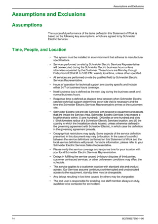 RM6 Maintenance Statement for technicians and project commissioning ...