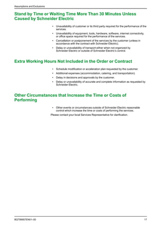RM6 Maintenance Statement for technicians and project commissioning ...