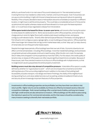 Commercial Real Estate -- Property Types | PDF