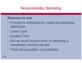 Rm7 sampling design | PPT