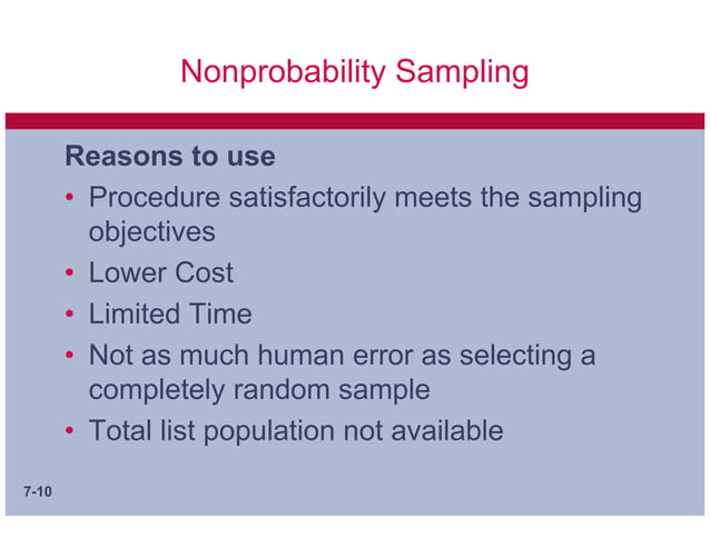 Rm7 sampling design | PPT