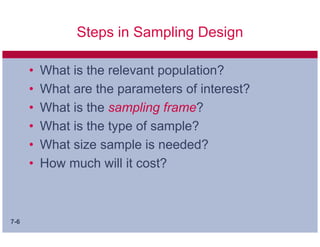 Rm7 sampling design | PPT