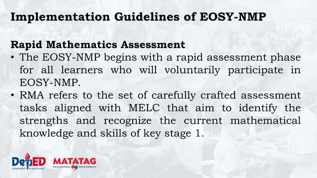 RMA-MLEM-Orientation.pptx | Educational Assessment | Education
