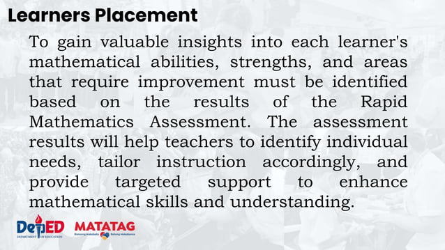 RMA-MLEM-Orientation.pptx | Educational Assessment | Education