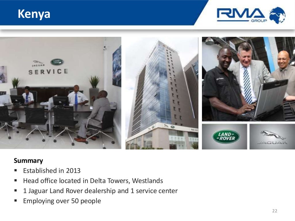 Introduction to the RMA Group