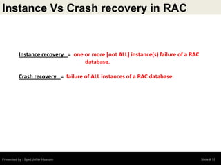 RMAN best practices for RAC | PDF