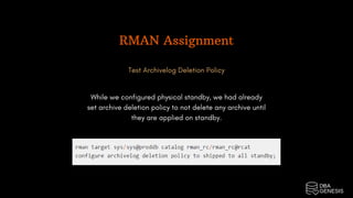 Rman in dataguard configuration | PPT