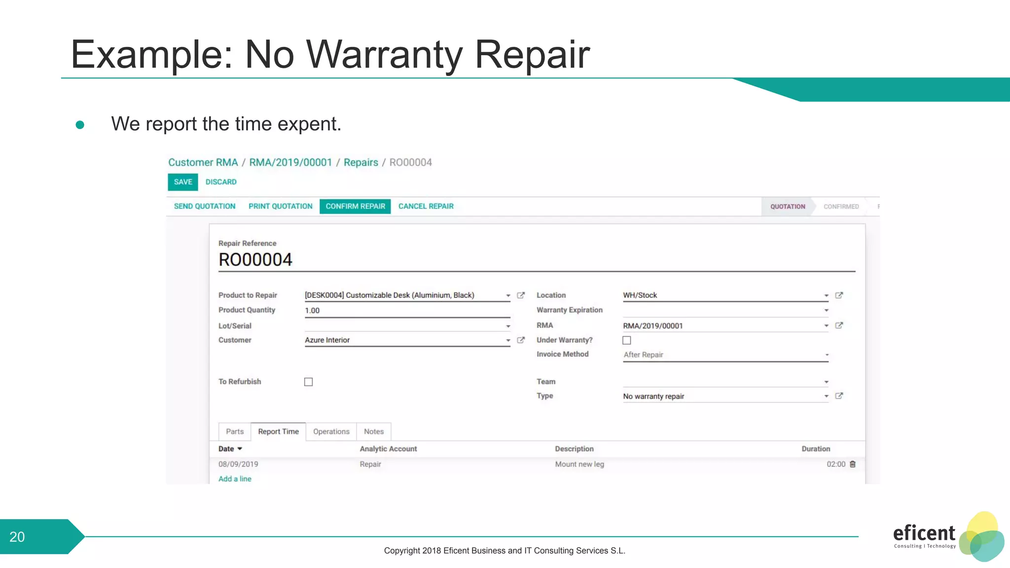 RMA Operations and Repair Use Cases | PDF