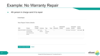 RMA Operations and Repair Use Cases | PDF