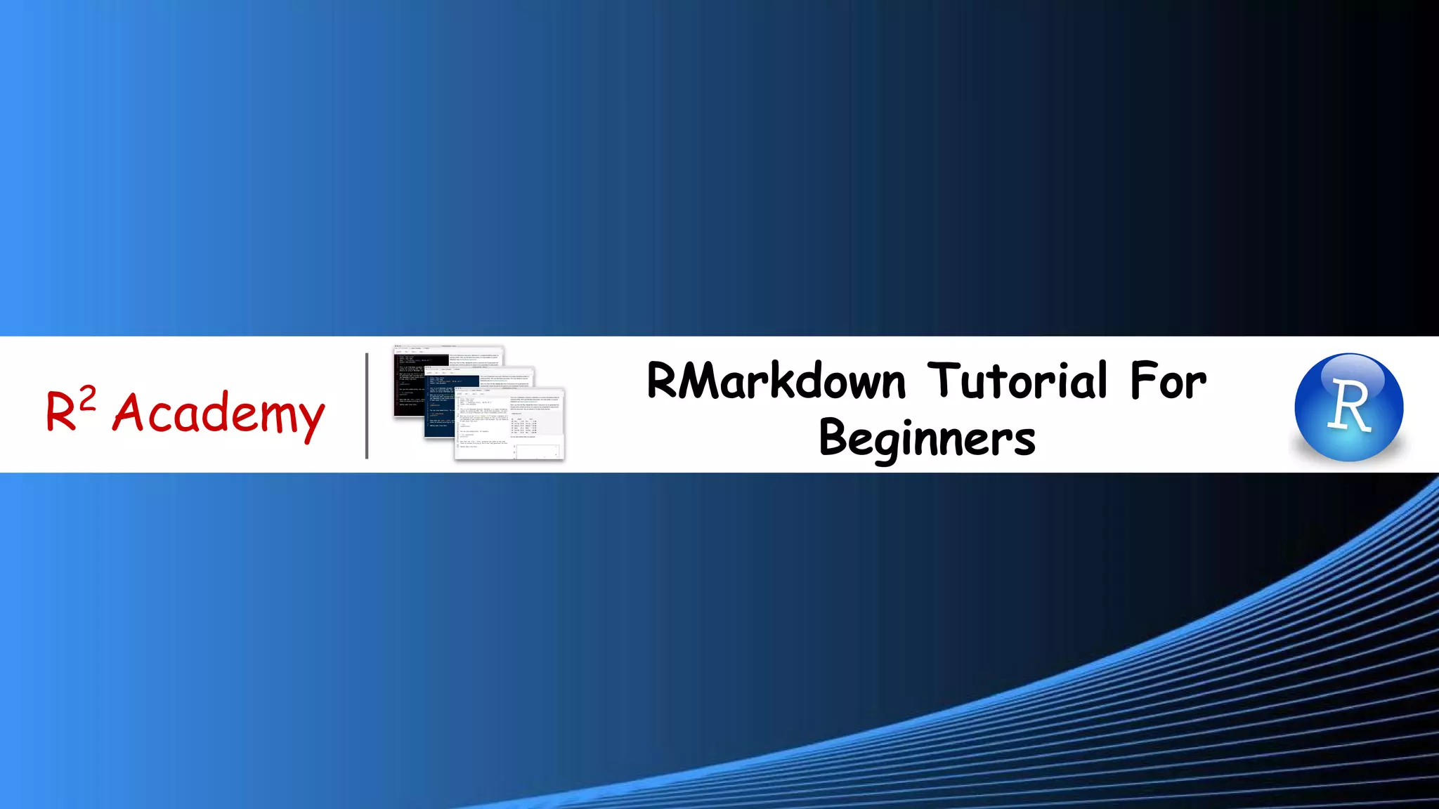 R Markdown Tutorial For Beginners | PDF