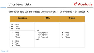 R Markdown Tutorial For Beginners | PDF