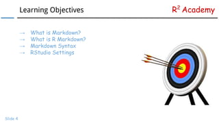 R Markdown Tutorial For Beginners | PDF