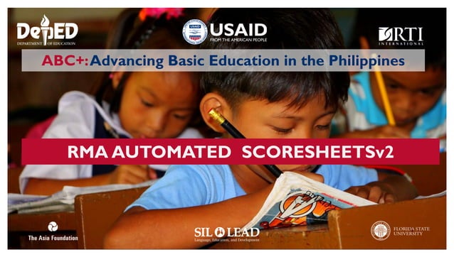 Rapid Mathematics Assessment Score sheet for all Grade levels | PDF