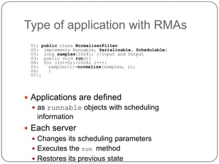 Remote Memory Areas for distributed real-time Java | PPT