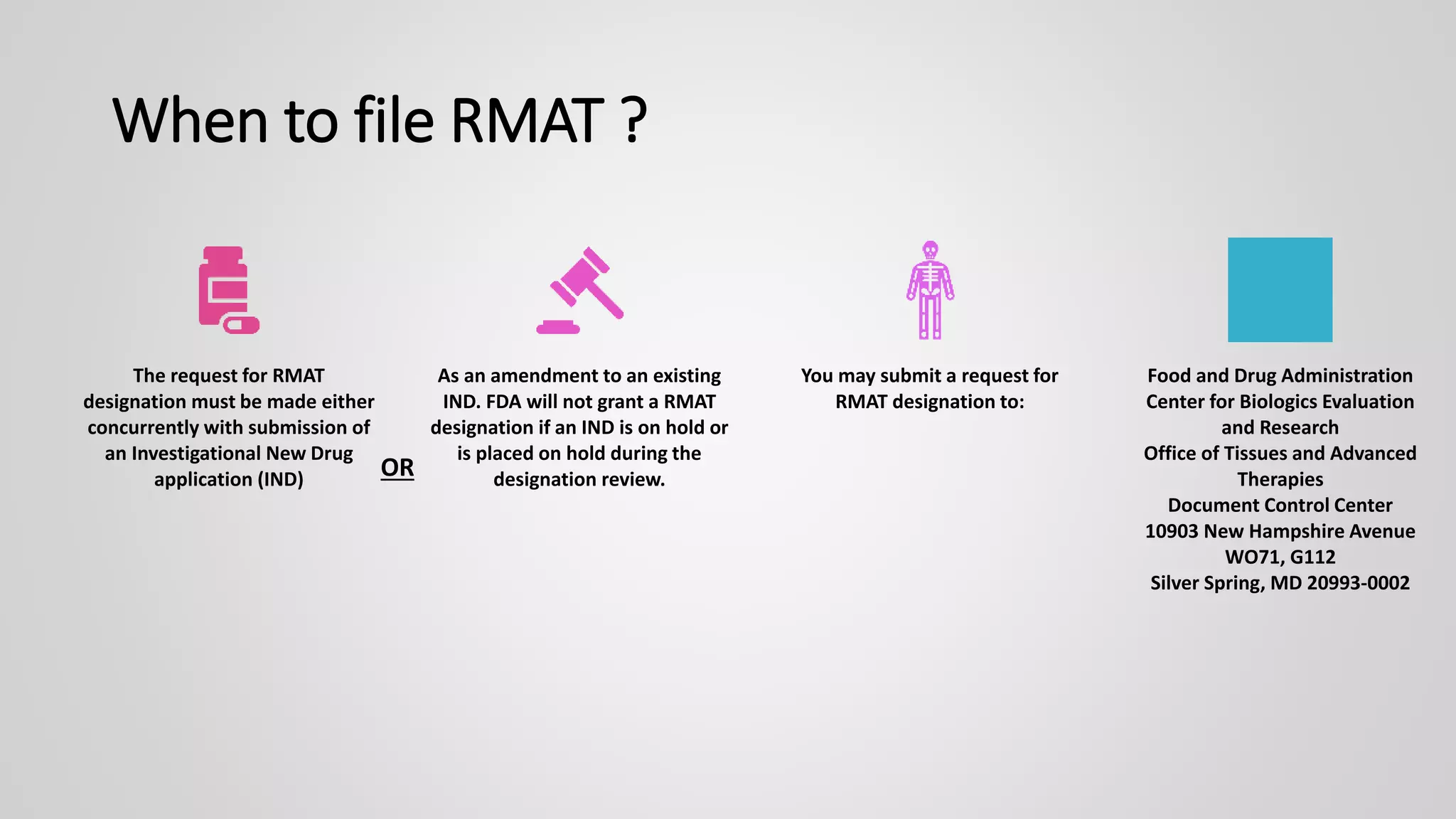 RMAT Designation | PPTX