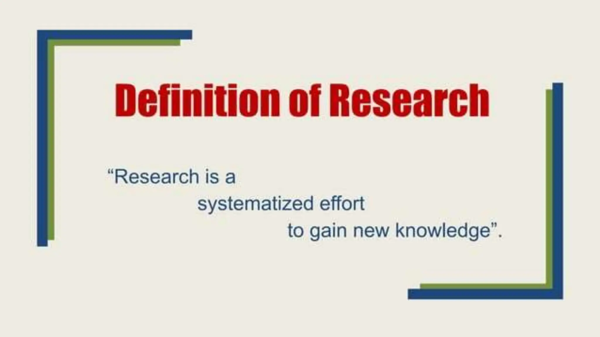 General Research Methodology: Research, objective, requirements, practical difficulties | PPTX