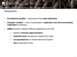On the constraints and consistency in implicit constitutive modelling ...