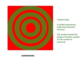 Rm borders catc presentation adinkra symbols | PPTX