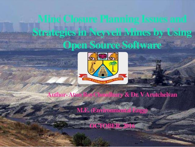 Mine closure planning ppt_Atun Mine closure planning ppt_Atun