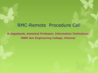 Remote Procedure Call | PPT