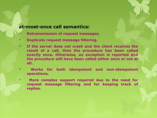 Remote Procedure Call | PPT