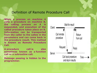Remote Procedure Call | PPT