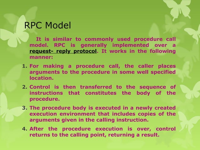Remote Procedure Call | PPT