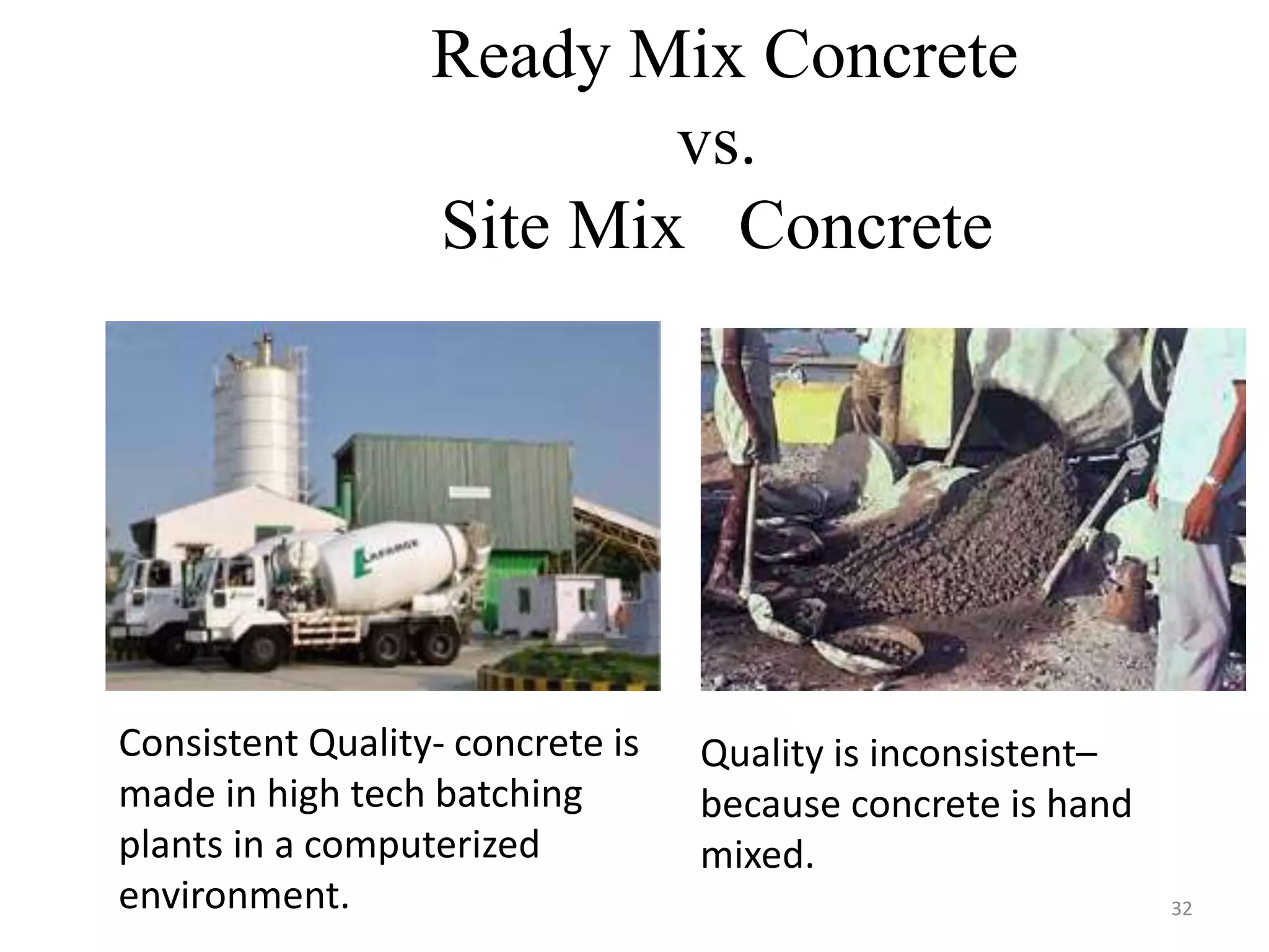 Ready mix concrete | PPTX