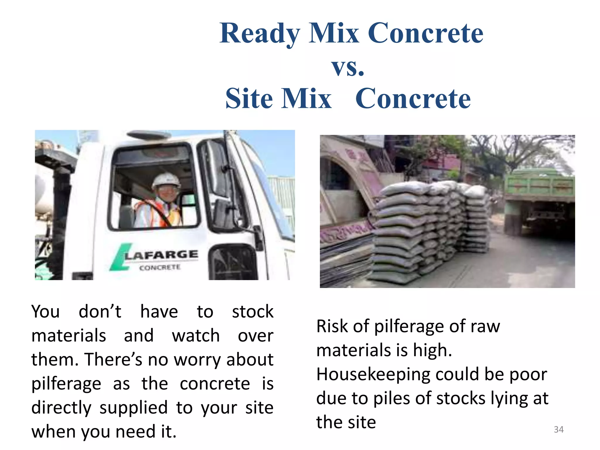 Ready mix concrete | PPTX
