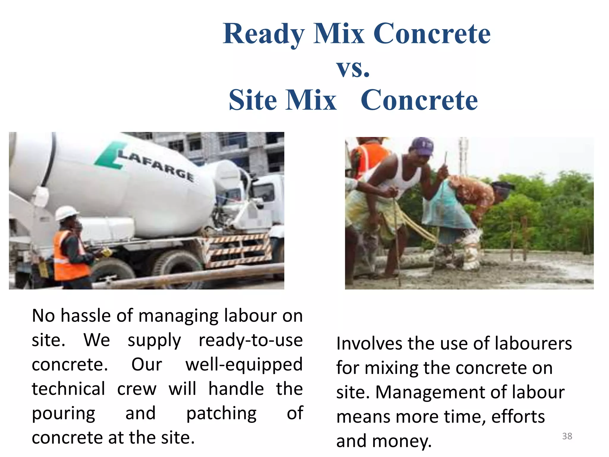 Ready mix concrete | PPTX