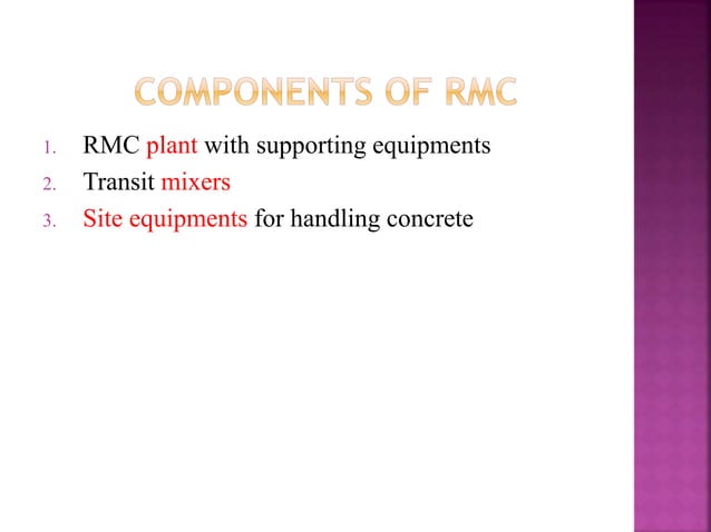 Ready Mix Concrete - concrete practices.pptx