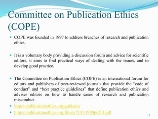 Rmc0001 research publications & ethics - module 3 (5) | PPT
