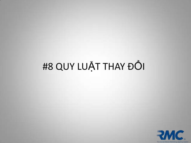 22 Quy Luật Bất Biến Của Marketing | PPT