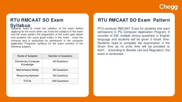 Rmcaat ppt | PPT