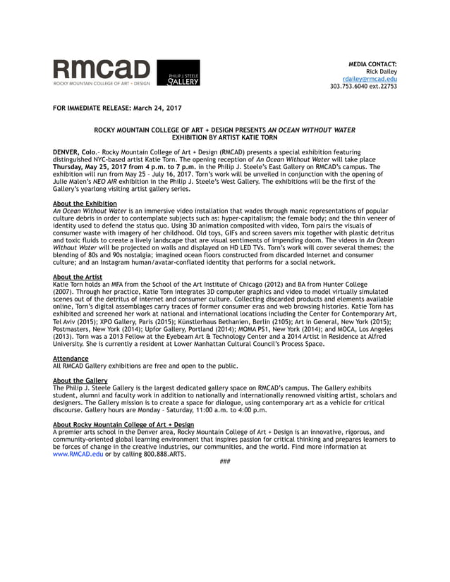 RMCAD Press Release | PDF | Free Download