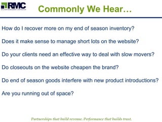 Rmc consumer goods deck 6 1 10 | PPT