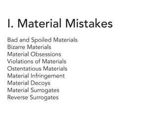 QUICK GUIDE: Museum der Dinge & "Evil Things" | PPT