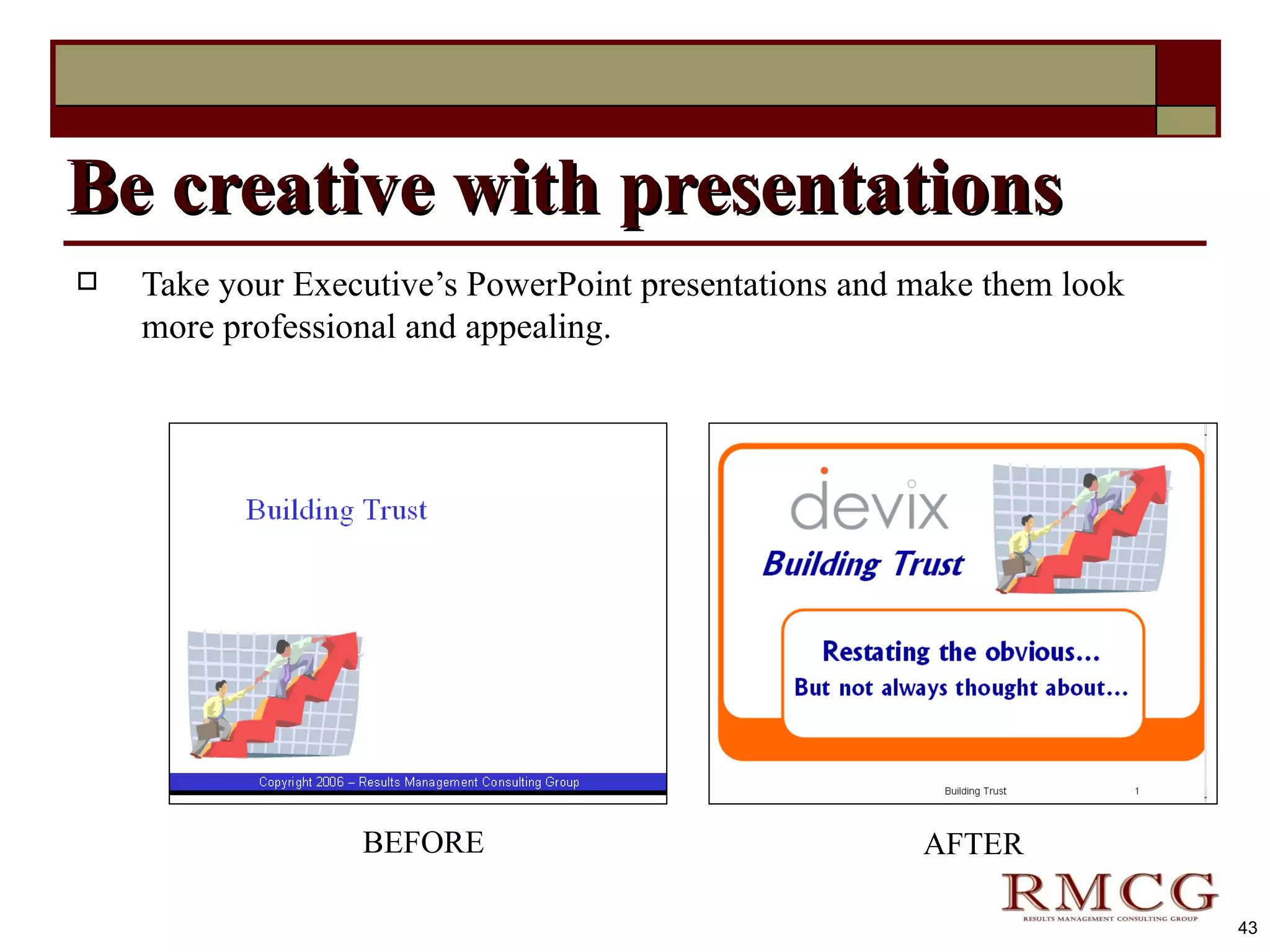 Exceptional Executive Assistant | PPT