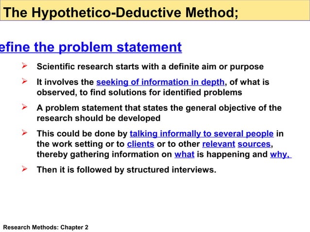 The Hallmarks of Scientific Research | PPT