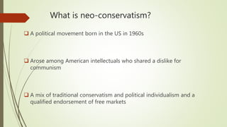 Iran in the Neo-conservative Imagination in America | PPTX