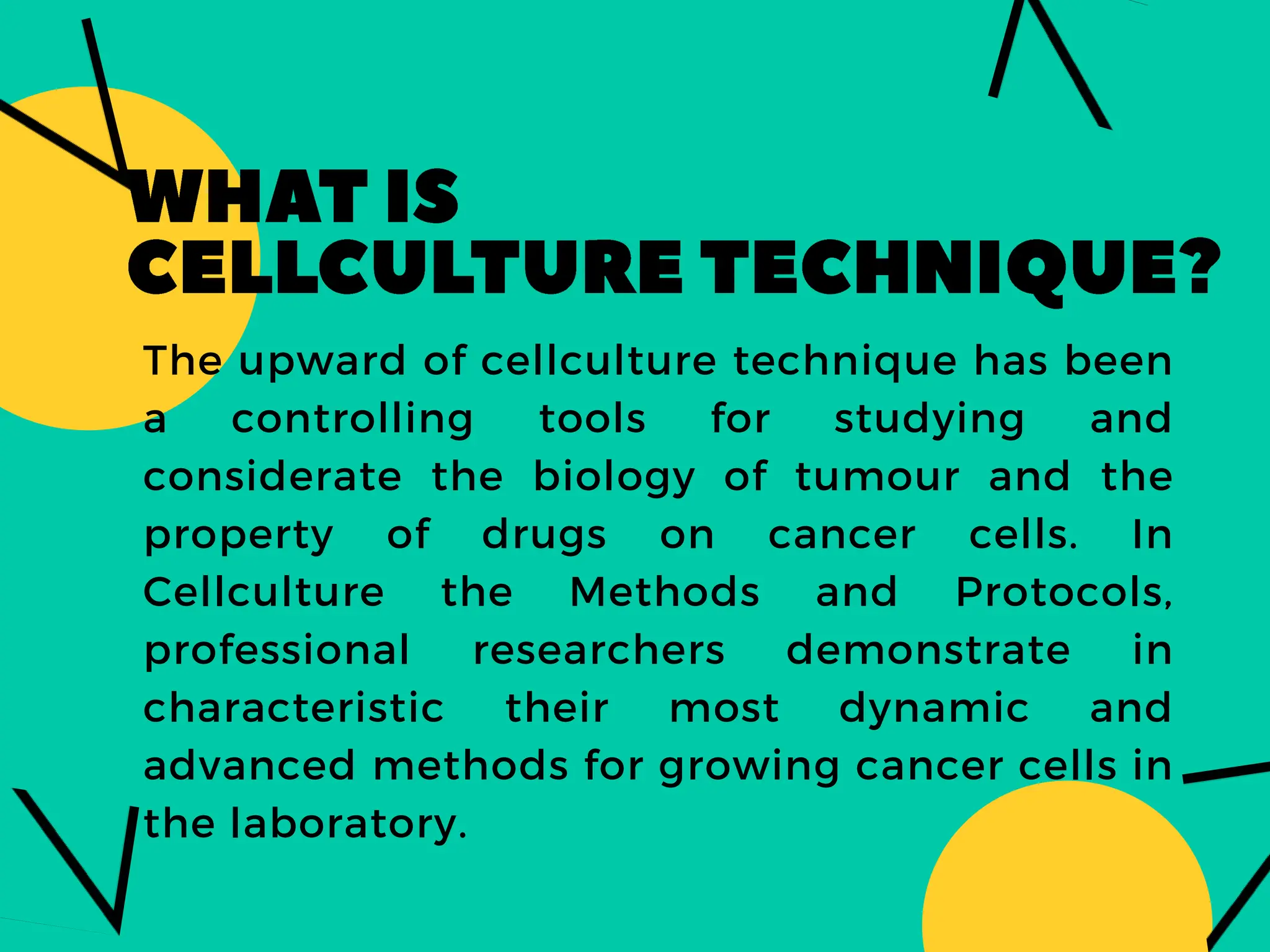 Cell Culture Technique Training - Rmcode | PPTX | Biotech and ...