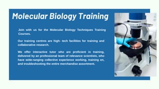 Molecular Biology Training | PPT