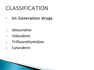 Anti Viral Drugs in Ophthalmology | PPT