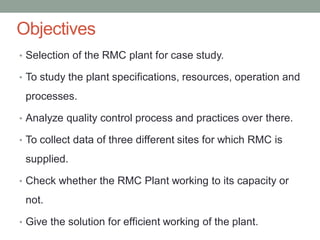 Ready Mix Concrete (RMC) quality controls | PDF