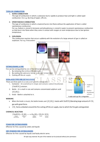 Combustion and Flame Class 8 Science in pdf | PDF | Chemistry | Science